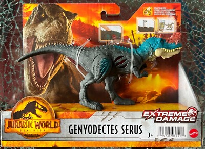 Jurassic World Dominion Extreme Damage : Genyodectes Serus Dinosaur ...