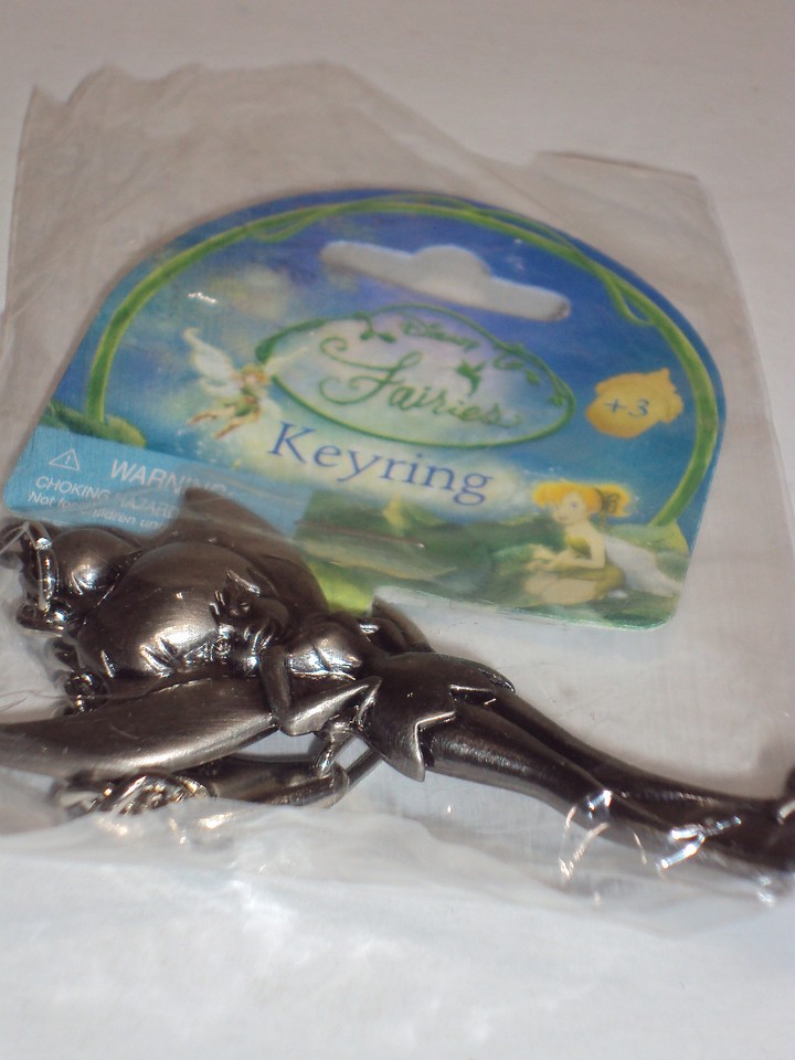 Tinker Bell Hands on Waist Pewter Key Chain Keychain Disney New | eBay