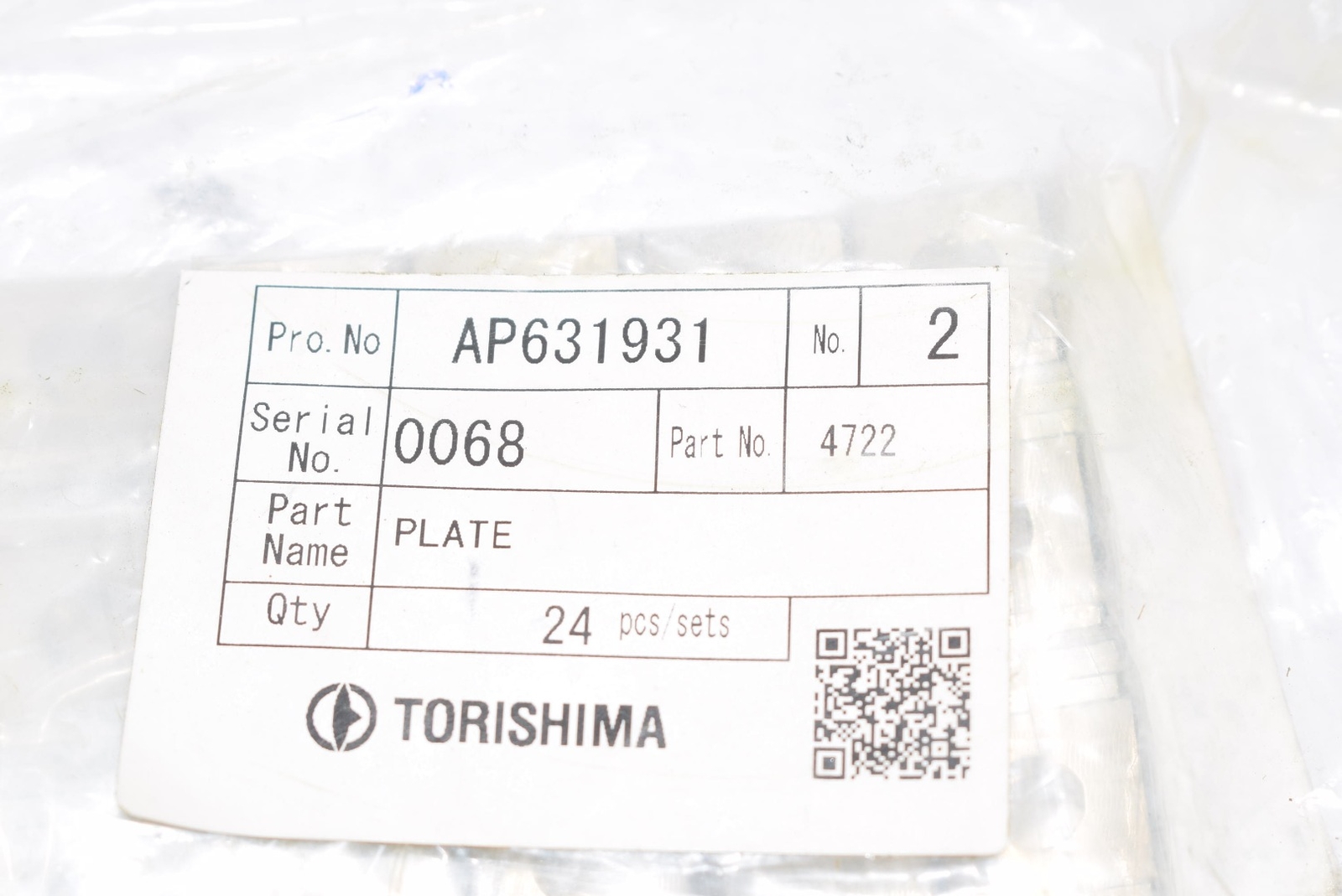 Lot of 24 New Torishima Mechanical Seal Pump 4722 Plate | eBay