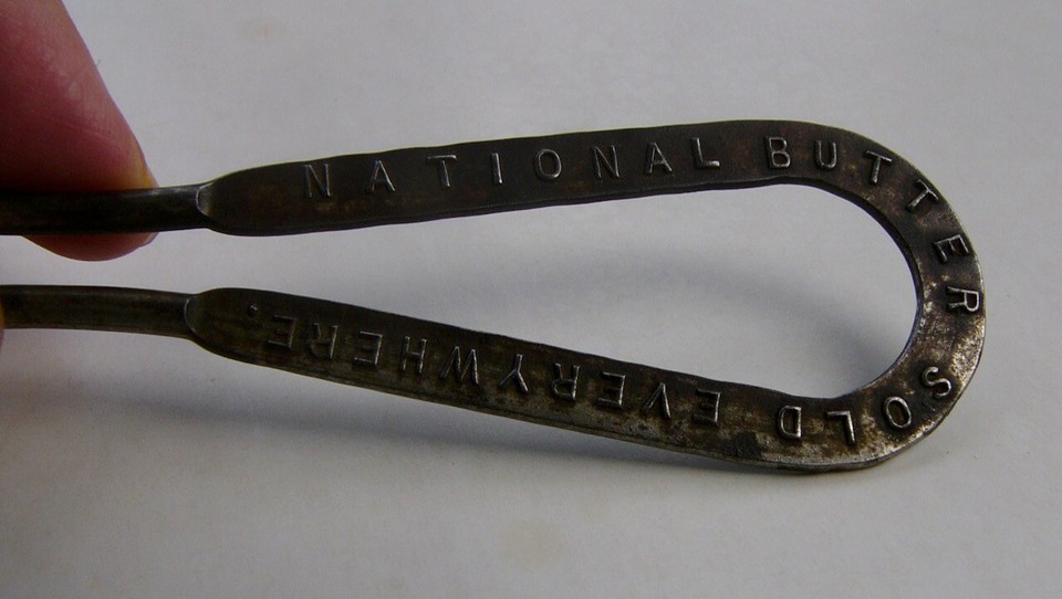 Vintage National Butter Sold Everywhere Metal Advertizing Butter Pick ...