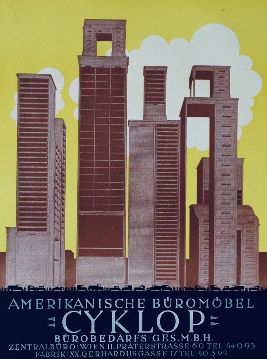 Art Deco Poster Buildings