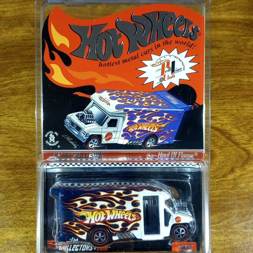 Hot Wheels RLC Club Exclusive Haul Of Flame 2469/3500 White Redline ...
