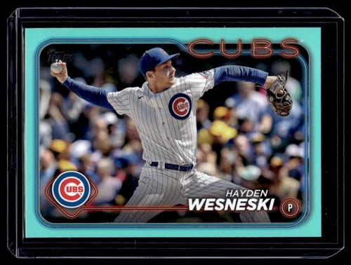 2024 Topps Series 1 (Aqua Border) Fanatics Excl. Hayden Wesneski ...