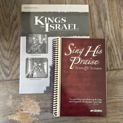 Abeka 9th Grade Bible Set. Hymns And Teacher Answer Key | eBay