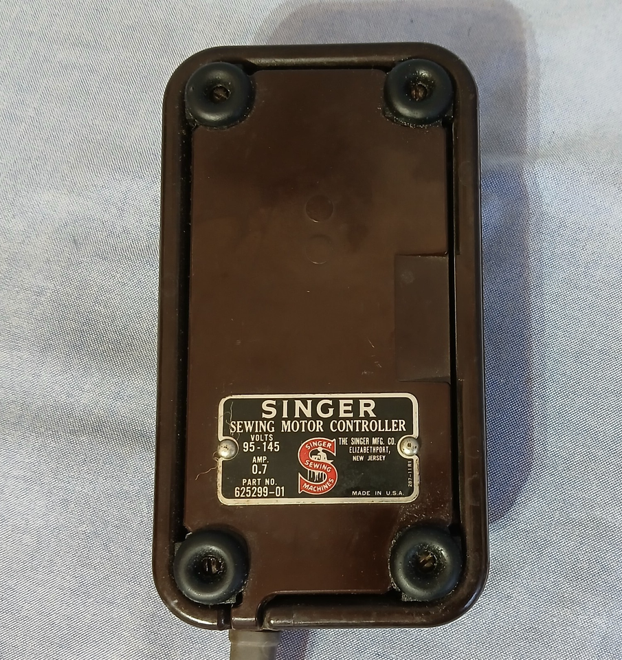 Original Singer Sewing Machine 500a 503 Motor Foot Controller Pedal | eBay