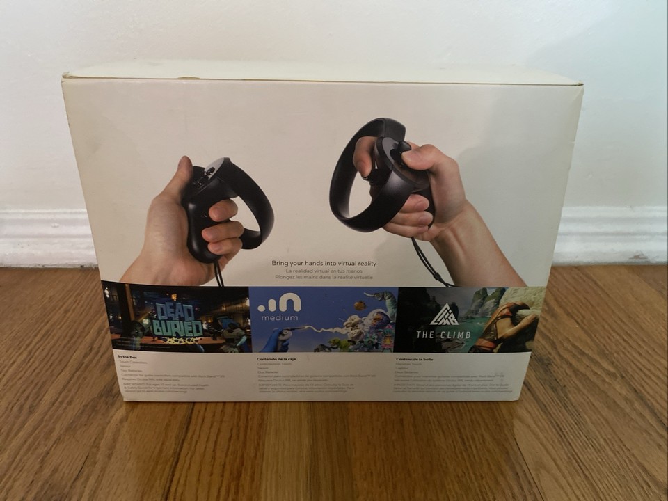 Oculus Rift Virtual Reality Headset Oculus Touch With Two Sensors, no ...