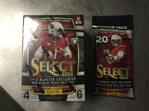 2021 Panini Select Football Blaster Box .AND Hanger Pack FACTORY SAELD ...