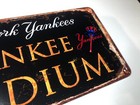 Metal sign New York Yankees vintage New York Yankees home stadium ...