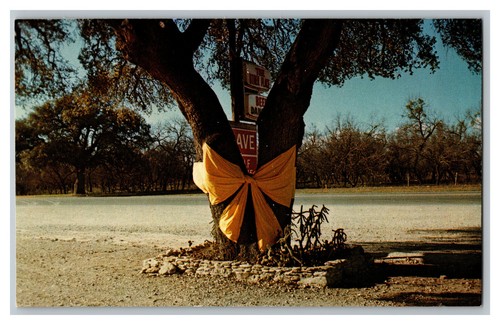 Postcard TX Oak Tree Yellow Ribbon Hondo Texas Welcome Vtg. Standard ...