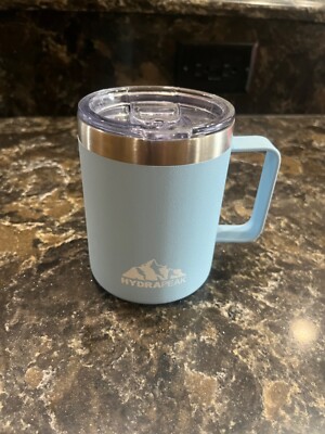 Hydra Peak light blue coffee mug 14oz | eBay