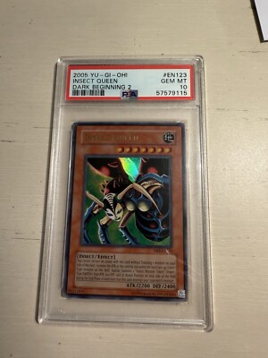 💎PSA 10 Insect Queen DB2-EN123 GEM-MT POP 4!💎 | eBay