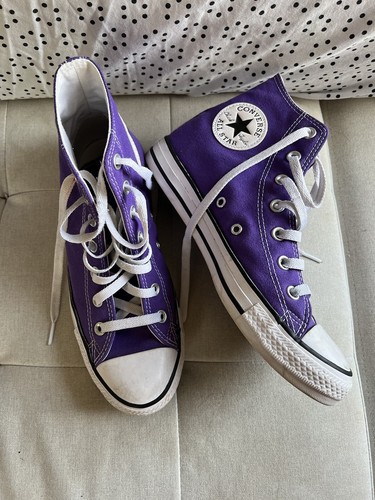 Size 8 - Converse Chuck Taylor All Star High Top Yellow - 168576C for ...