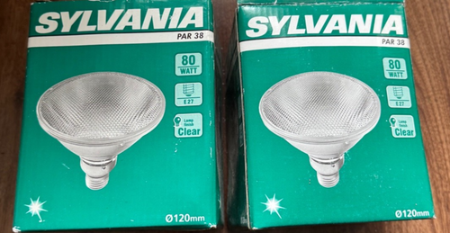 2x Par 38 light bulbs 80 watt e27 Sylvania | eBay