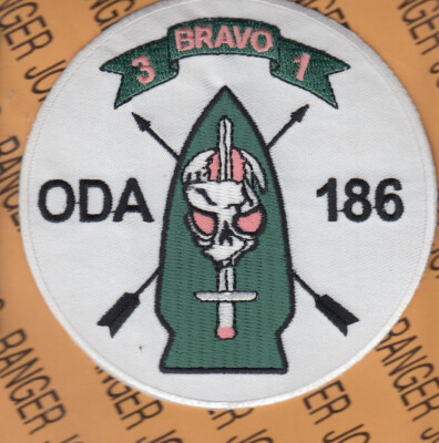 US Army 1st Special Forces Group Airborne SFGA ODA-186 ~4" patch c/e | eBay