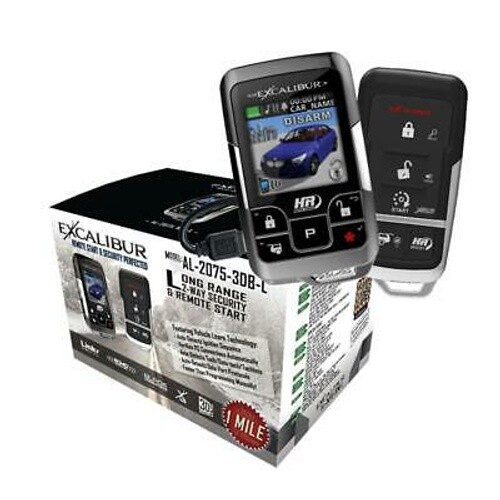 Excalibur AL20753DBL Remote Start Alarm Combo for sale online | eBay