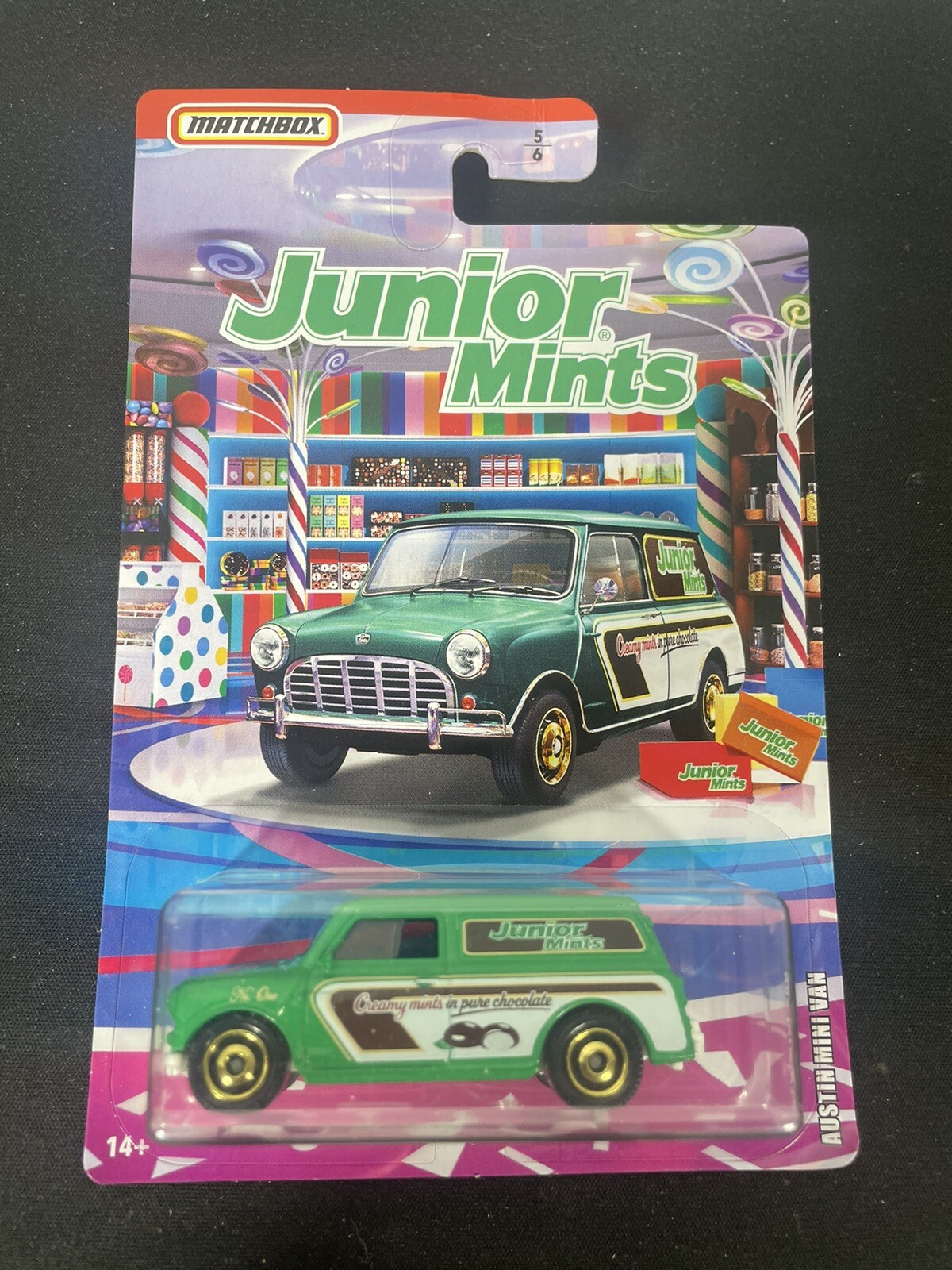 2020 Matchbox CANDY SERIES 5/6 Austin Mini Van Junior Mints 1965 | eBay