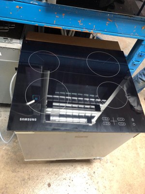 SAMSUNG C61R2AEE Electric Ceramic Hob - Black 02 | eBay