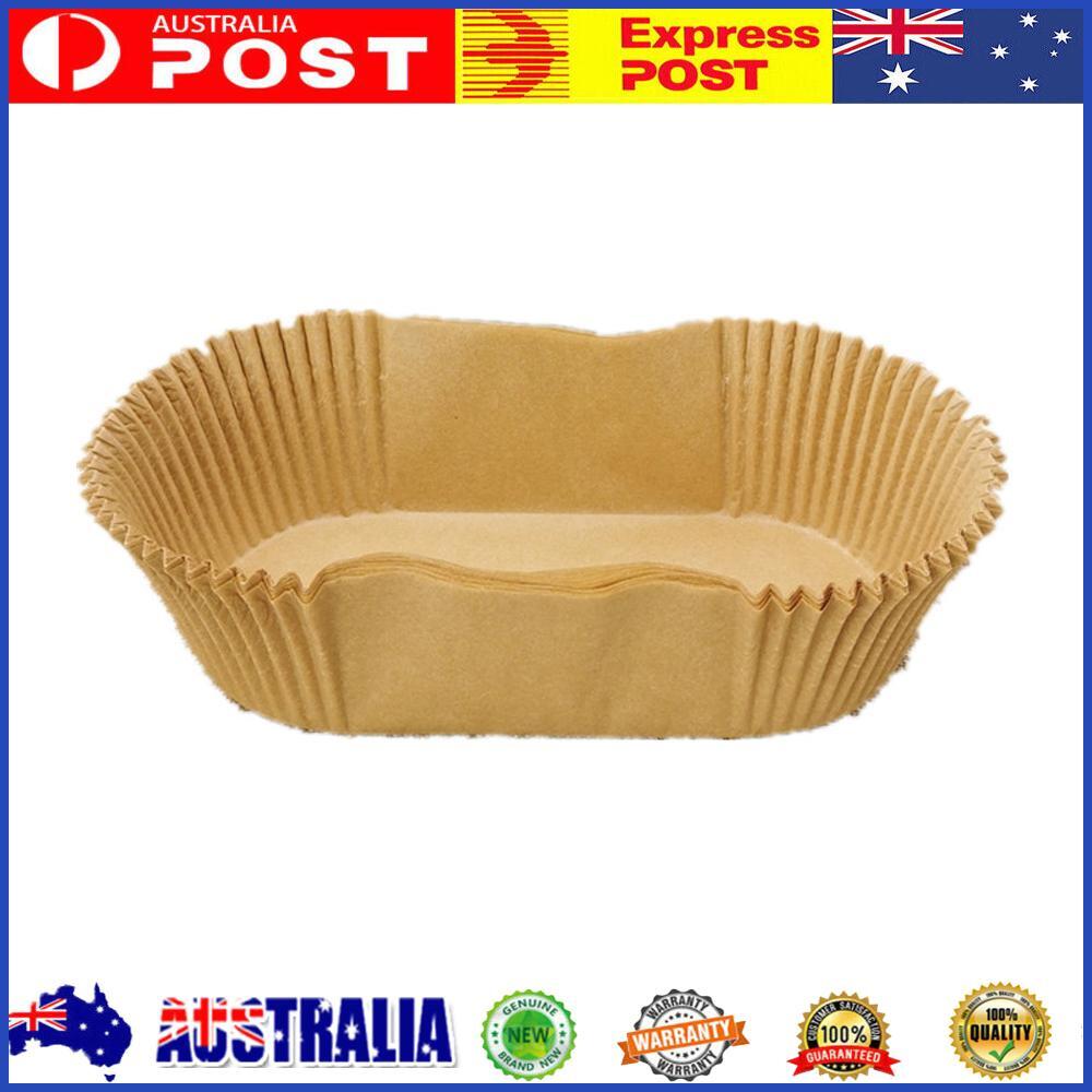 Rectangular Trays for Dessert Disposable Paper Cake Pan Cup 40pcs ...
