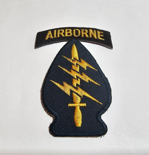 U.S. ARMY AIRBORNE SPECIAL FORCES PATCH SHOULDER UNIFORM RANGER BERET ...