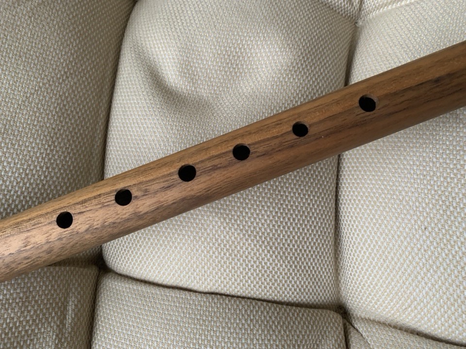 NEW Vintage Butch Hall Wood Flute 1998 G Minor Signed #391 Native ...