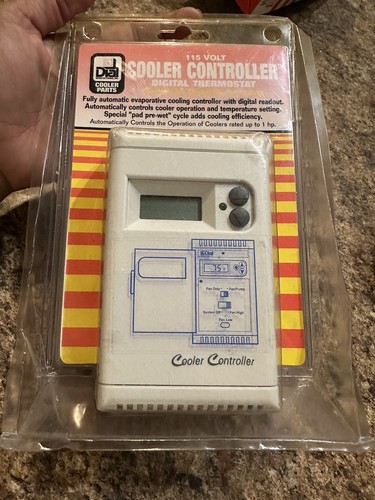 Dial 7617 115 / 230 Volt LCD Digital Thermostat for Evaporative / Swamp ...
