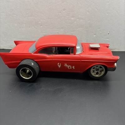 Wen Mac 1957 Chevy Gasser Gas Powered Tether Race Car Hot Rod (UNTESTED ...