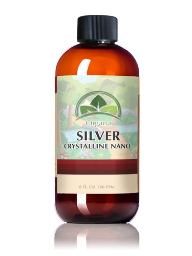Organa Nano Colloidal Silver 8 oz 100 PPM- The Best Colloidal Silver ...