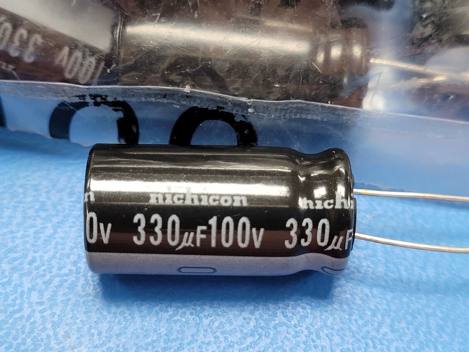 (10 PCS) UVR2A331MHD NICHICON CAP ALUM 330UF 20% 100V RADIAL ROHS | eBay