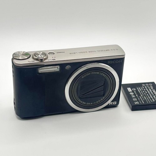 Ricoh R8 10.0 MP Digital Compact Camera Black free shipping from Japan ...