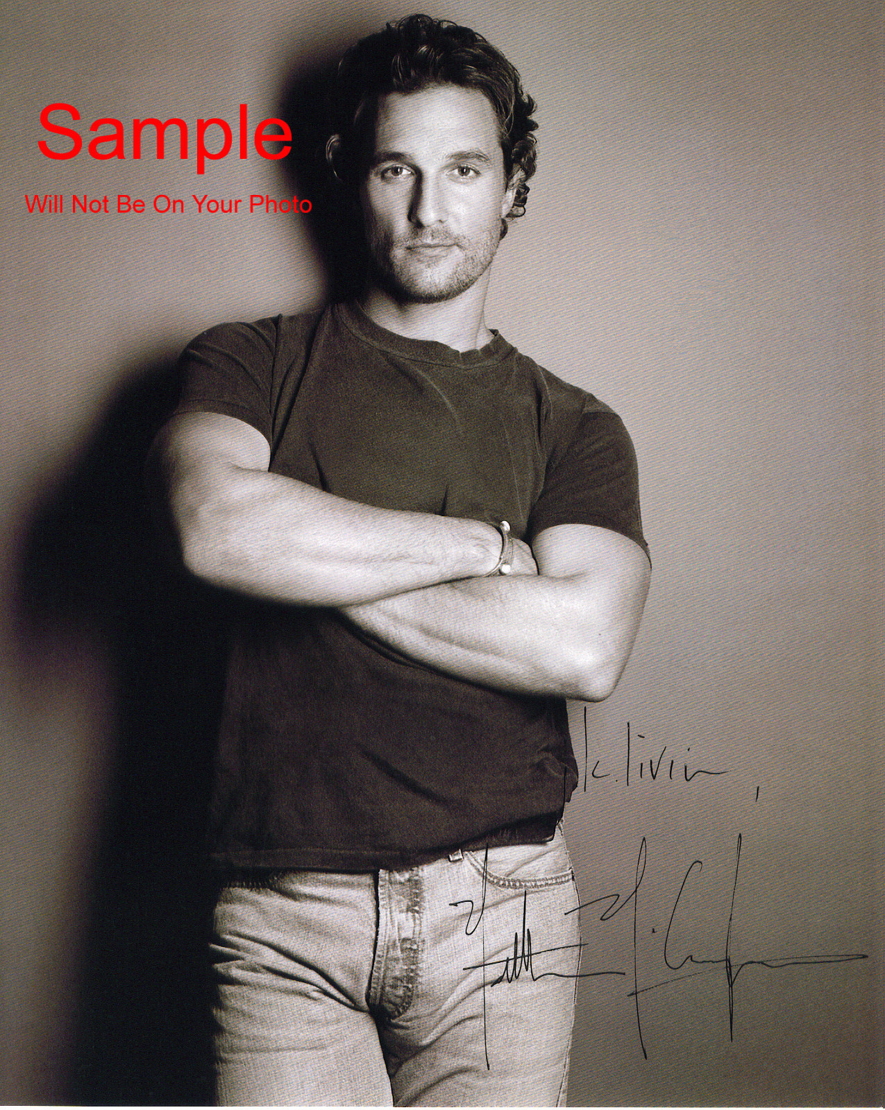 MATTHEW MCCONAUGHEY Signed Autographed Reprint 8x10 Photo #1 | eBay