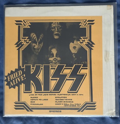 kiss fried alive lp Rare | eBay