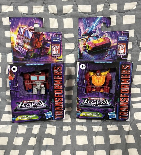 Transformers Legacy Optimus Prime Autobot Hot Rod Core Class Mini Lot ...