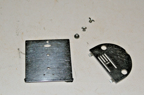 Vintage Necchi Mira Sewing Machine Bobbin Throat Plate and Needle ...