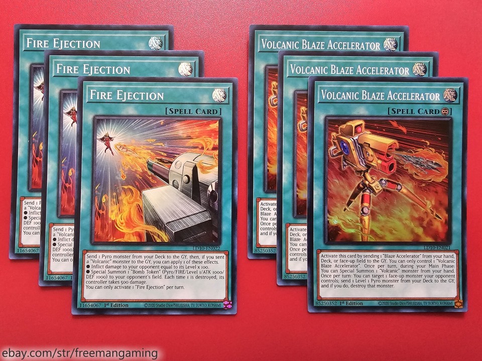 Yugioh Volcanic Deck 40 Cards Emperor Trooper Complete Budget ...