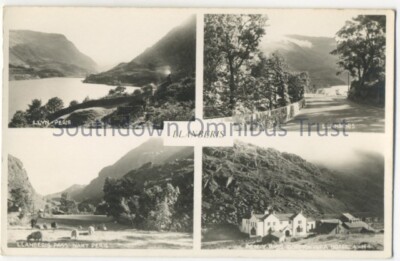 Vintage Postcard - Souvenier of Llanberis | eBay