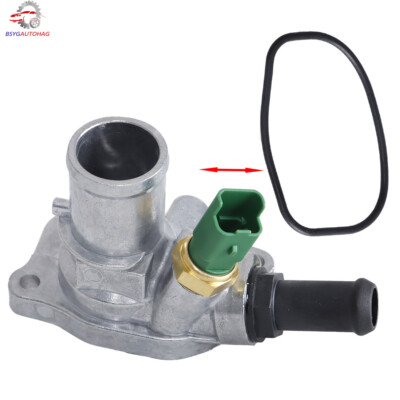 FOR FIAT 500/500C NEW THERMOSTAT HOUSING 2007-ONWARDS 1.2 W/ SEAL ...