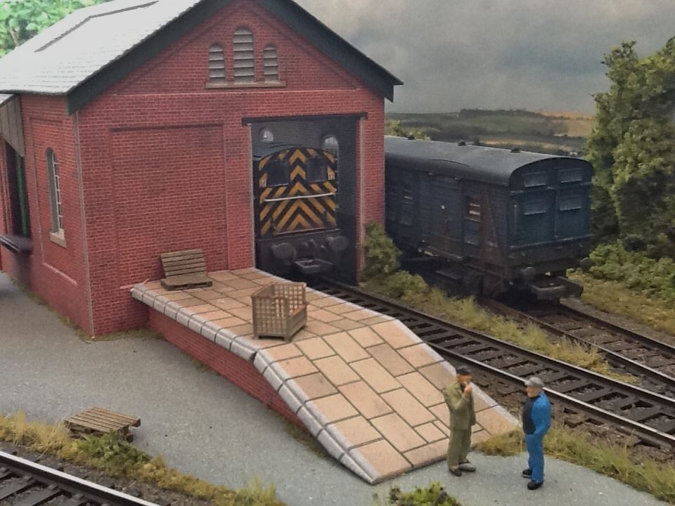 OO Gauge Model Railway Layout with fiddle board 2 @ 36'' Stanton Yard ...