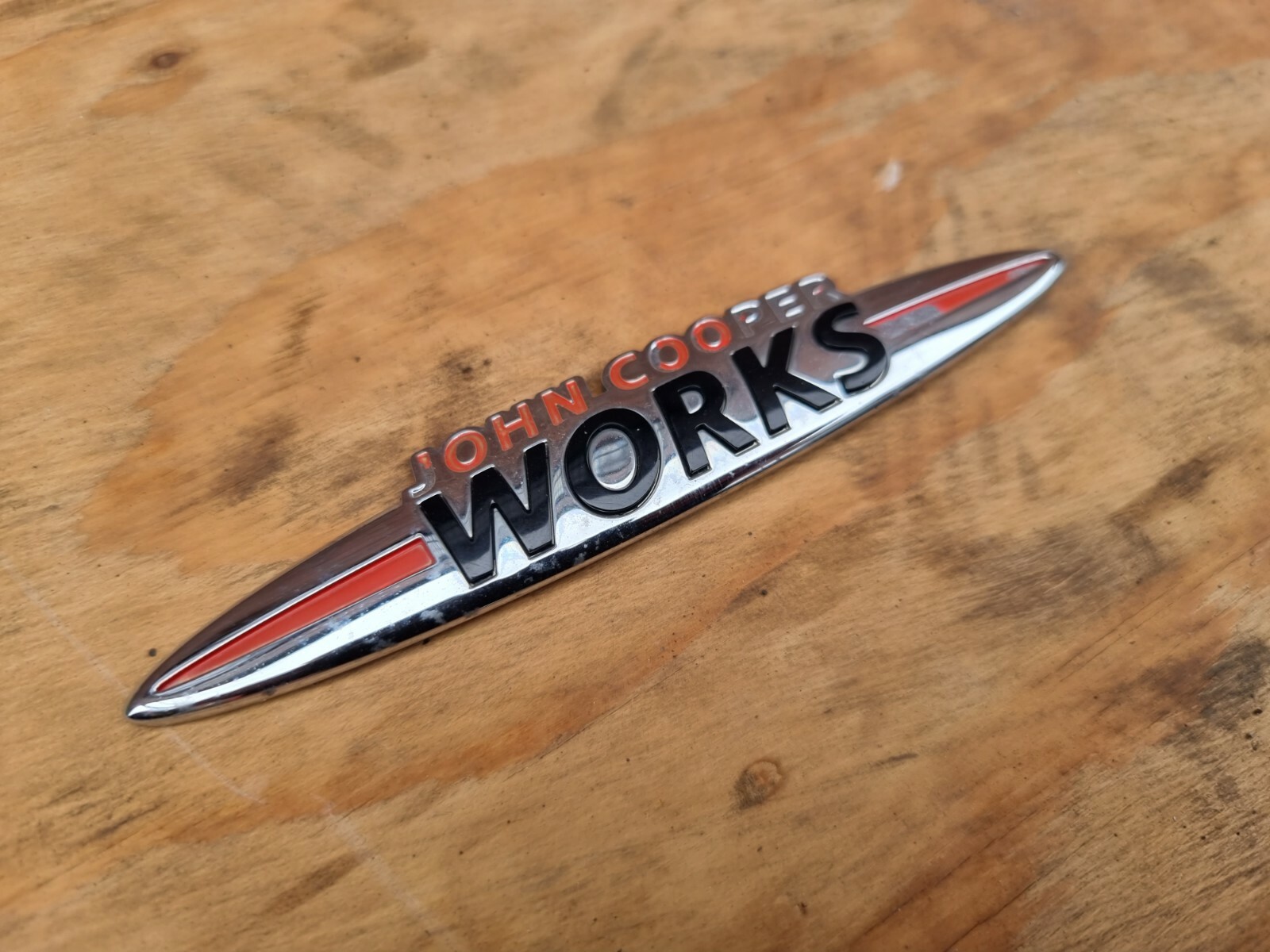 MINI JOHN COOPER WORKS REAR BADGE GENUINE R55 R56 | eBay UK
