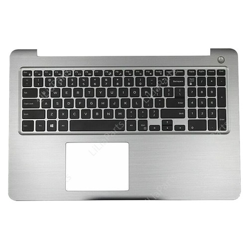 for Dell Inspiron 15 P66F P66F001 P66F002 Top Case Palmrest Keyboard US ...