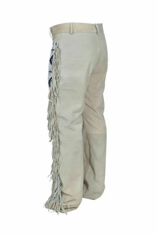 Men Cowboy Pant Men Western Pant Men Native Indian Pant Men Leather ...