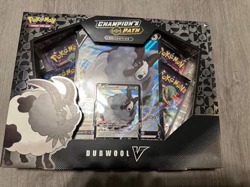 Pokemon TCG Dubwool V Champion's Path Collection Box- New/Factory ...