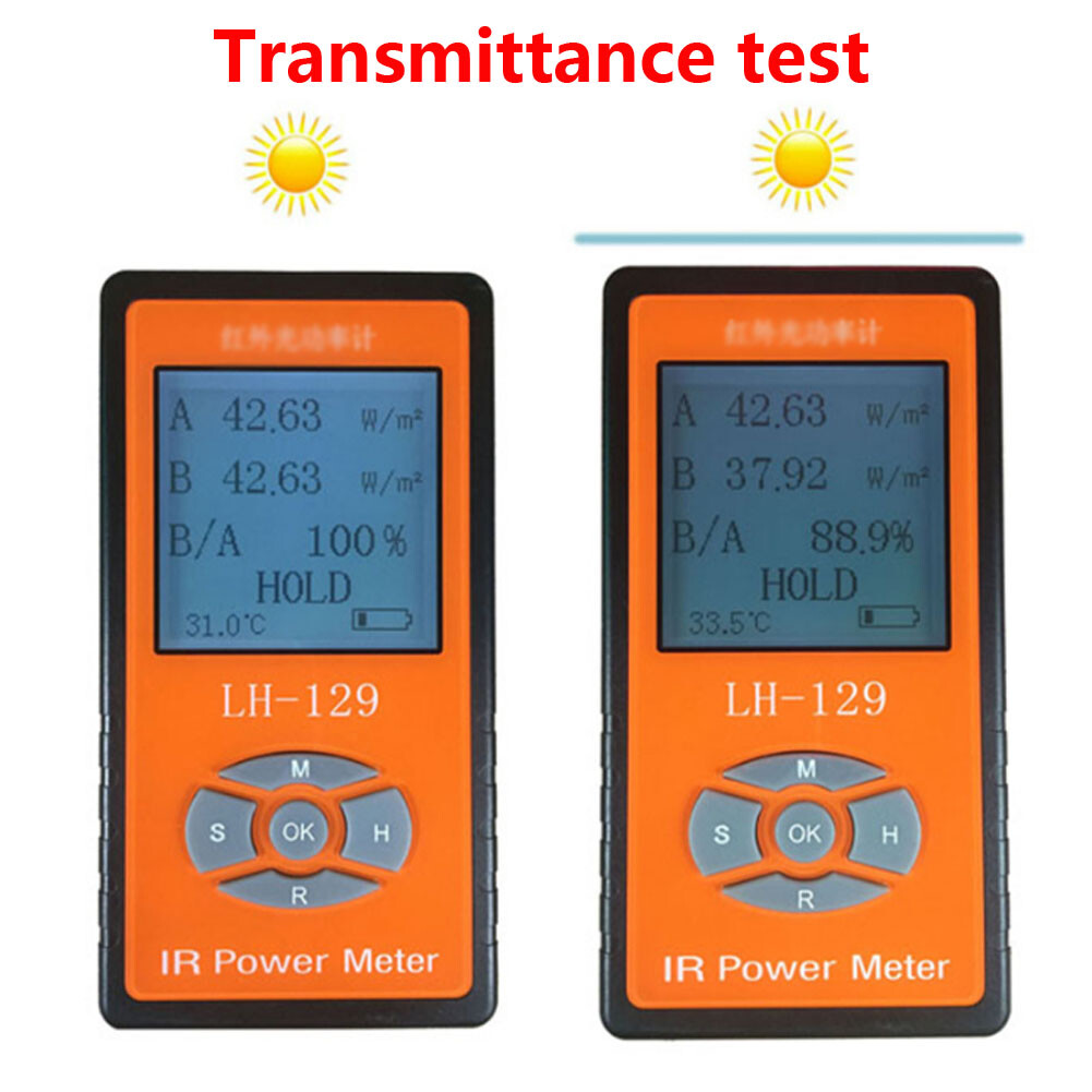 IR Light Meter Infrared Light Irradiance Power Meter 760~1100nm 3000W ...