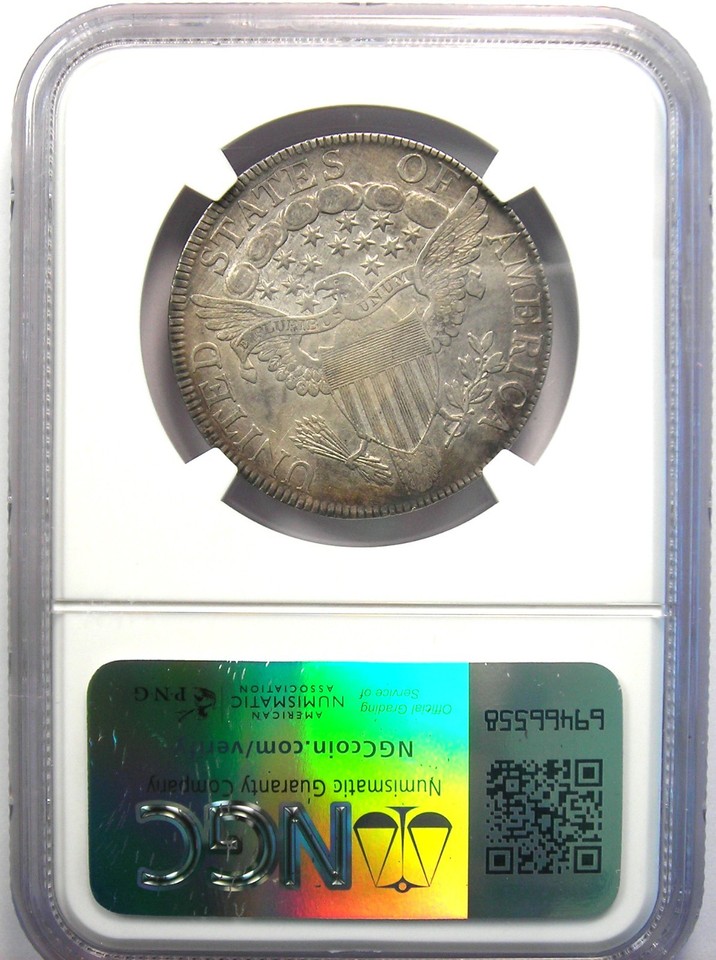 1806 Draped Bust Half Dollar 50C O-120 Coin - Certified NGC XF Details ...