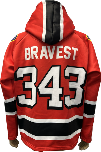 FDNY 343 Official 9/11 Memorial Hockey Hoodie to Commemorate The 343 ...