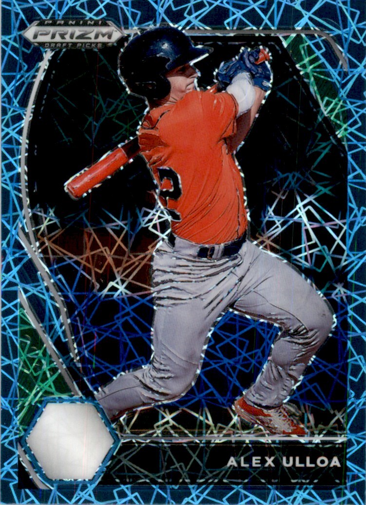 Alex Ulloa 2021 Prizm Draft Picks Carolina Blue Velocity #PDP117 ...
