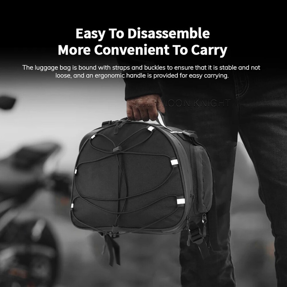 Luggage Rack Tail Bags Waterproof Motorcycle For BMW R1300GS F900GS ...