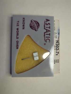 Astatic N302-7s Stylus Sapphire Needle Original Packaged Needle | eBay