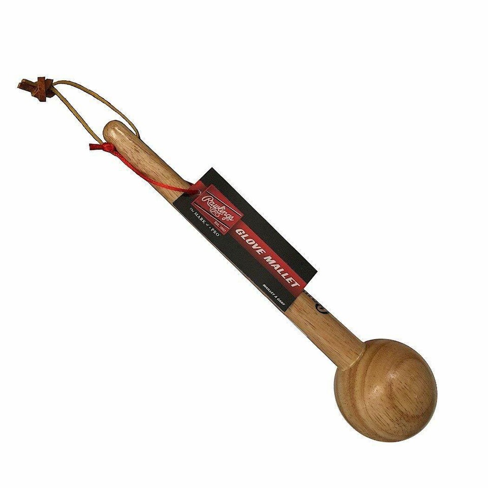 Rawlings Glove Mallet Baseball Softball Mitt Shaping Break In Wood ...
