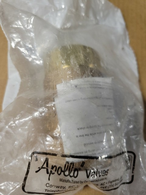 Apollo 6110501 Ball Cone Check Valve Bronze 1" FNPT for sale online | eBay