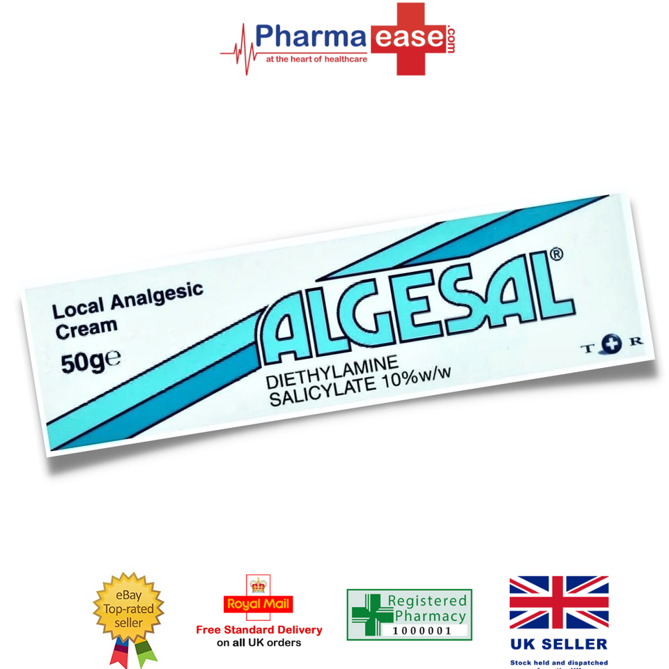 Algesal - Local Analgesic cream - Gives Relief In Pain- 50g | eBay